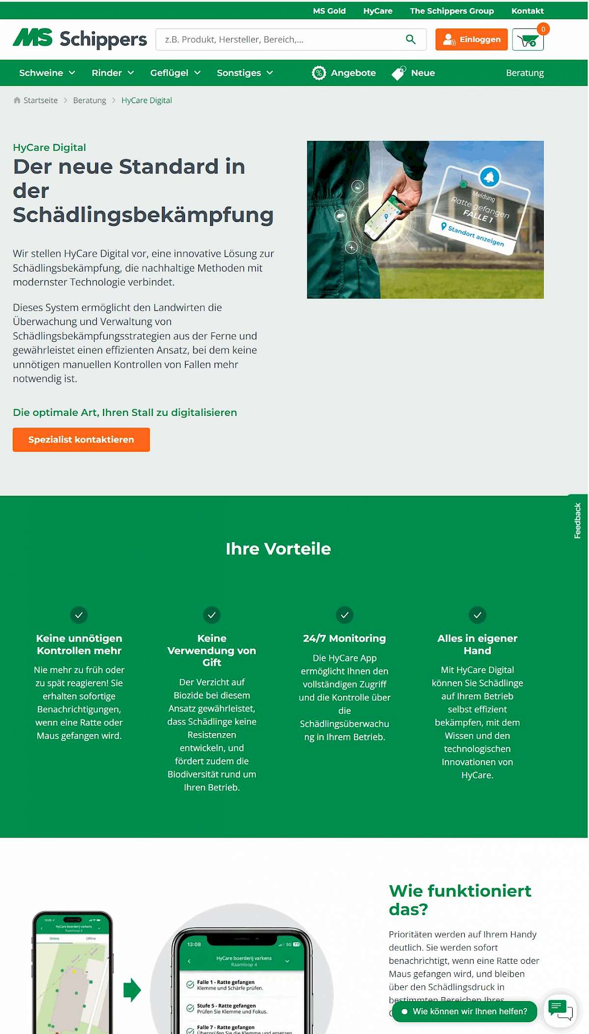 MS Schippers für HyCare Digital auf der EuroTier ausgezeichnet | DpS
